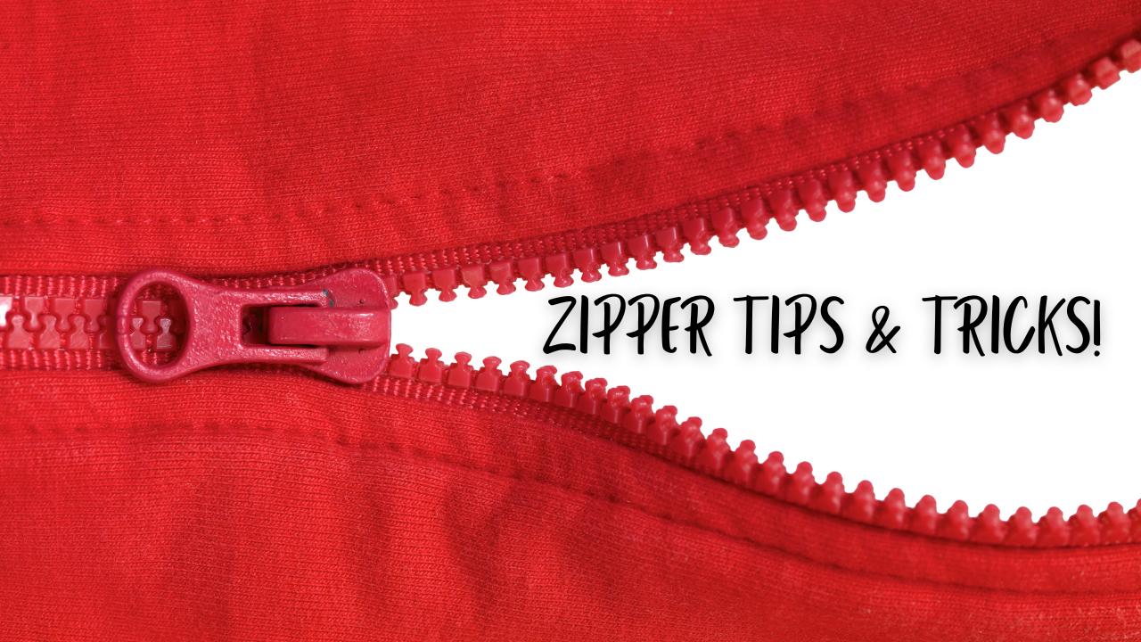 Zipper Tips and Tricks for Professional-Looking Projects - The Sewing ...